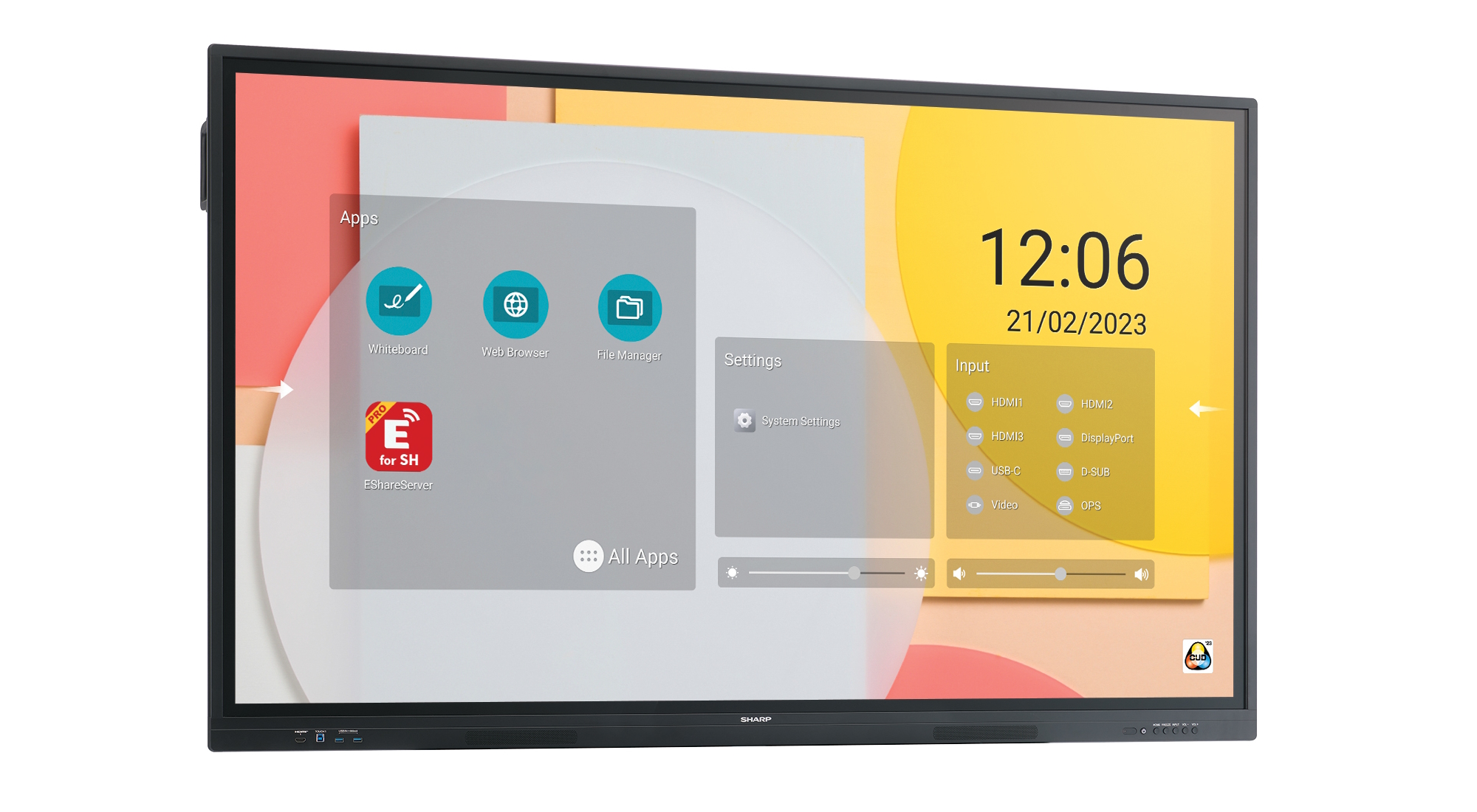 Sharp/NEC: interaktivní displeje řady LC • Professional Computing